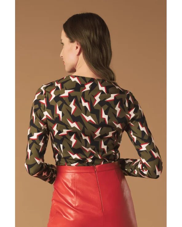 Top Flash Minueto - Estampado Exclusivo - Esenziashopping